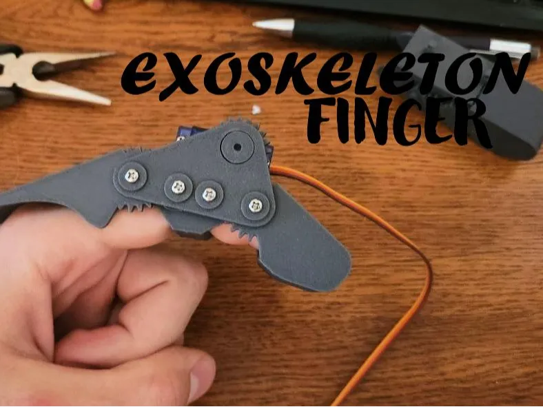 Exoskeleton Finger (Proof of Concept) by henrycwagner09 MakerWorld ...