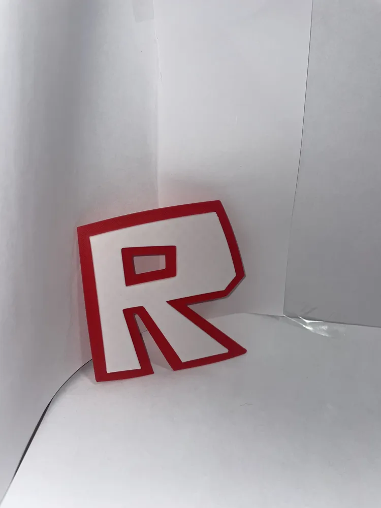 Roblox Logo Sign - Free 3D Print Model - MakerWorld