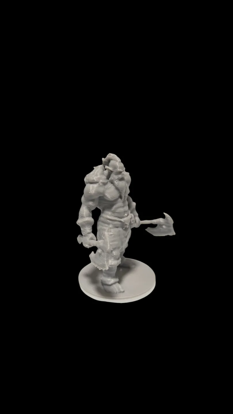 DnD Orc Barbarian Miniature by MikeGyver MakerWorld: Download Free 3D ...