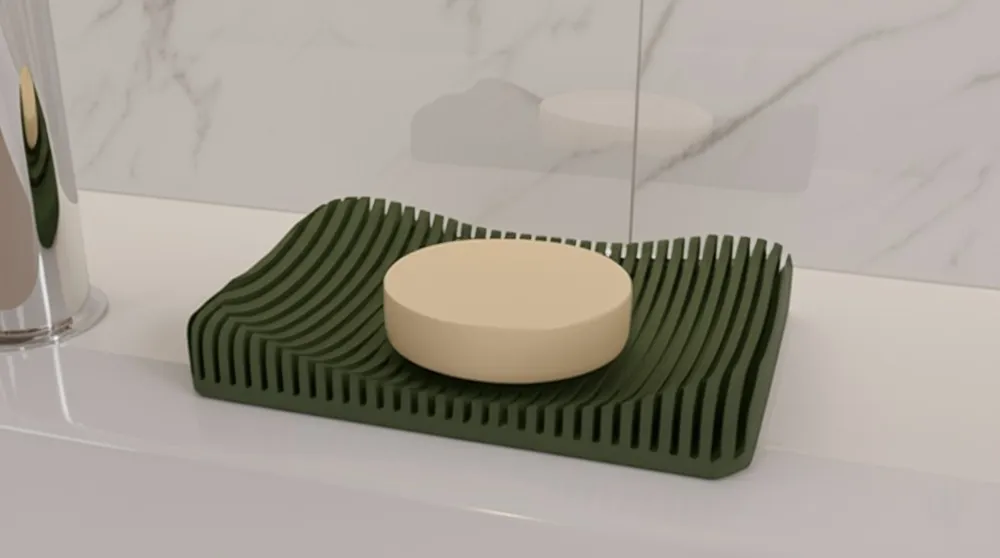 SmoothFlow Soap Dish by Yimpres3d MakerWorld: Download Free 3D Models
