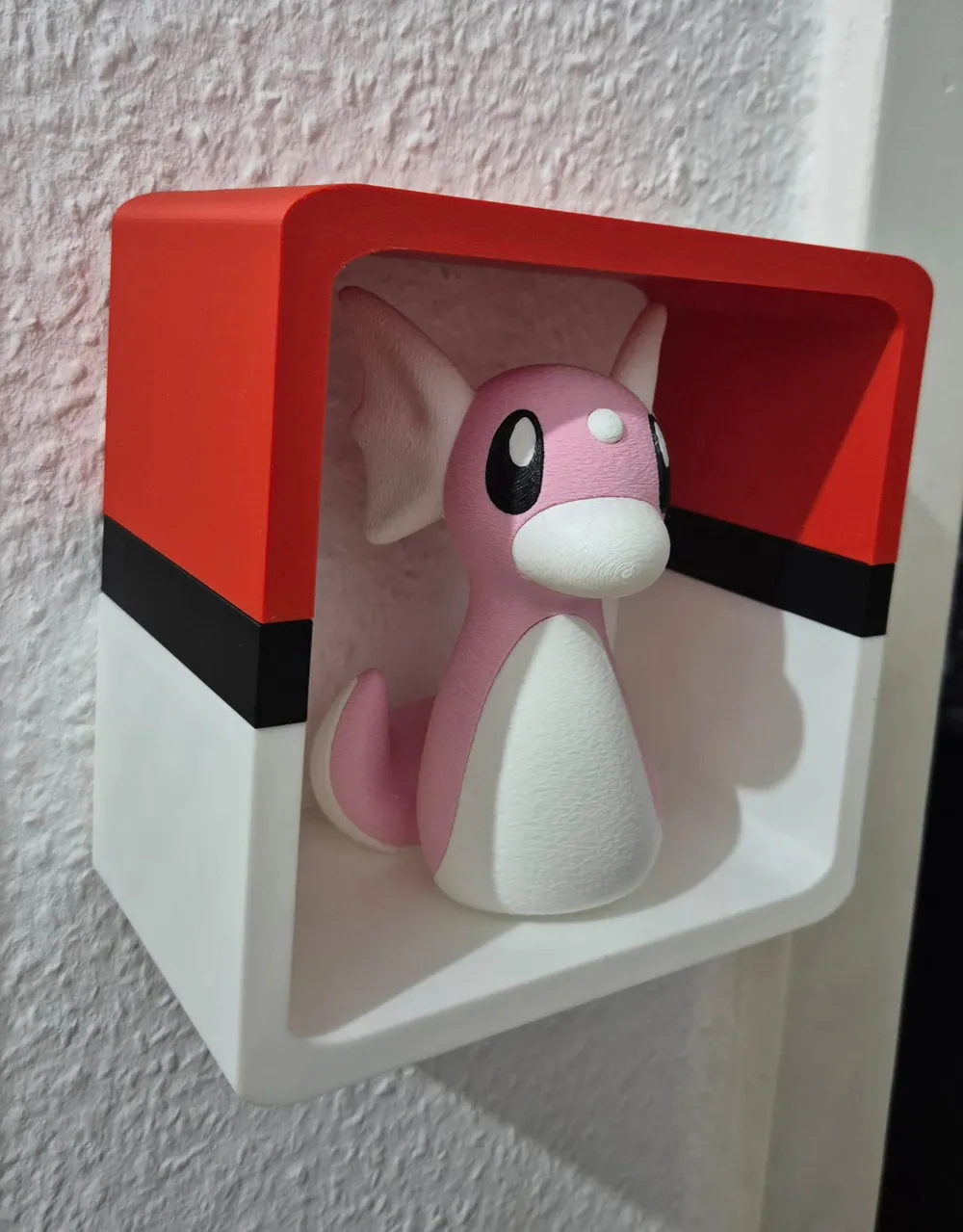 Pokeball Style Shelf by andrew93752 MakerWorld: Download Free 3D Models