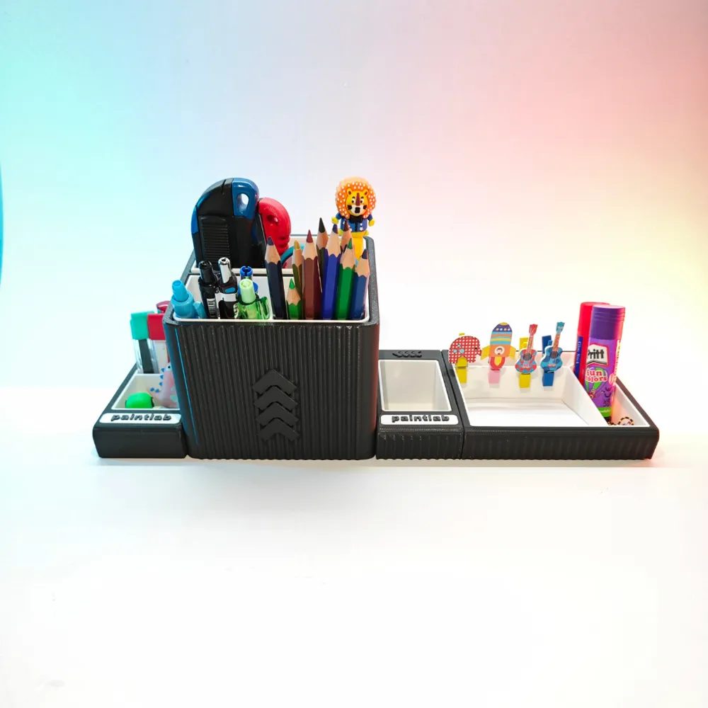 Schreibtisch-Organizer Stifthalter – Kostenloses 3D-Druckmodell ...