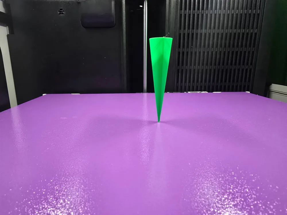 Bed Adhesion Torture Test 2mm Contact Cone 150mm by MotoGP1199 ...