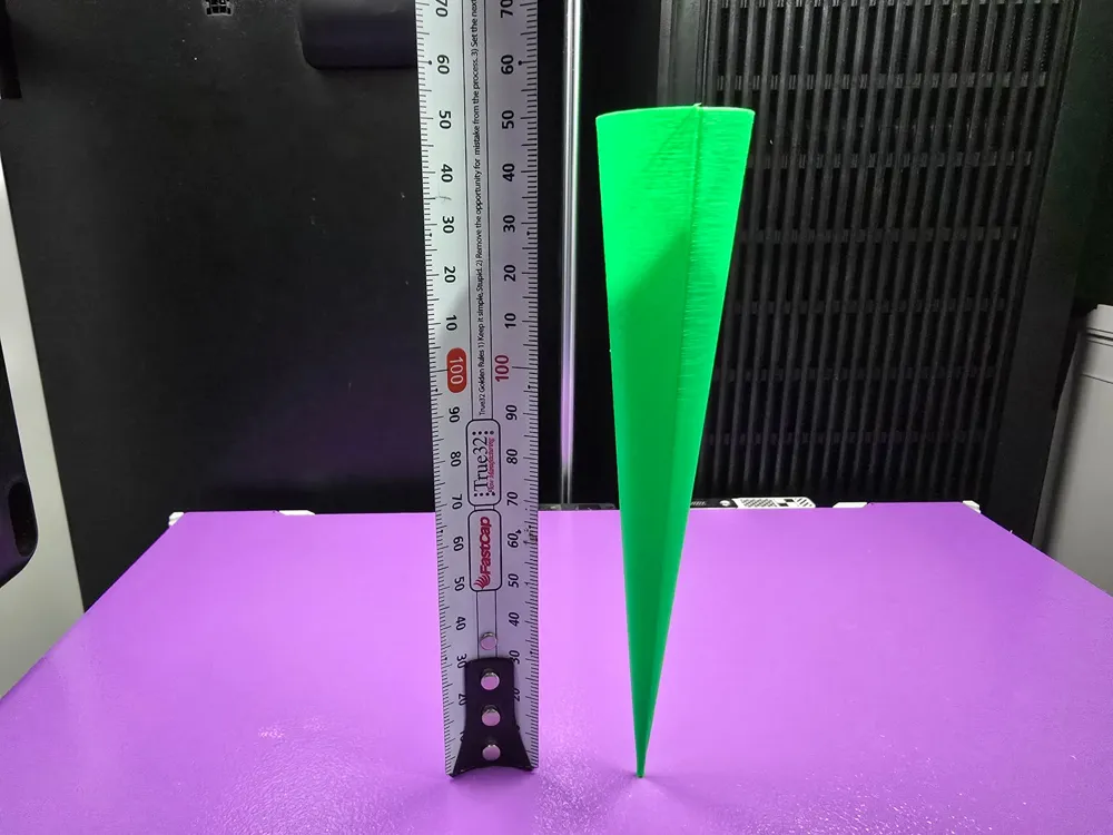 Bed Adhesion Torture Test 2mm Contact Cone 150mm by MotoGP1199 ...