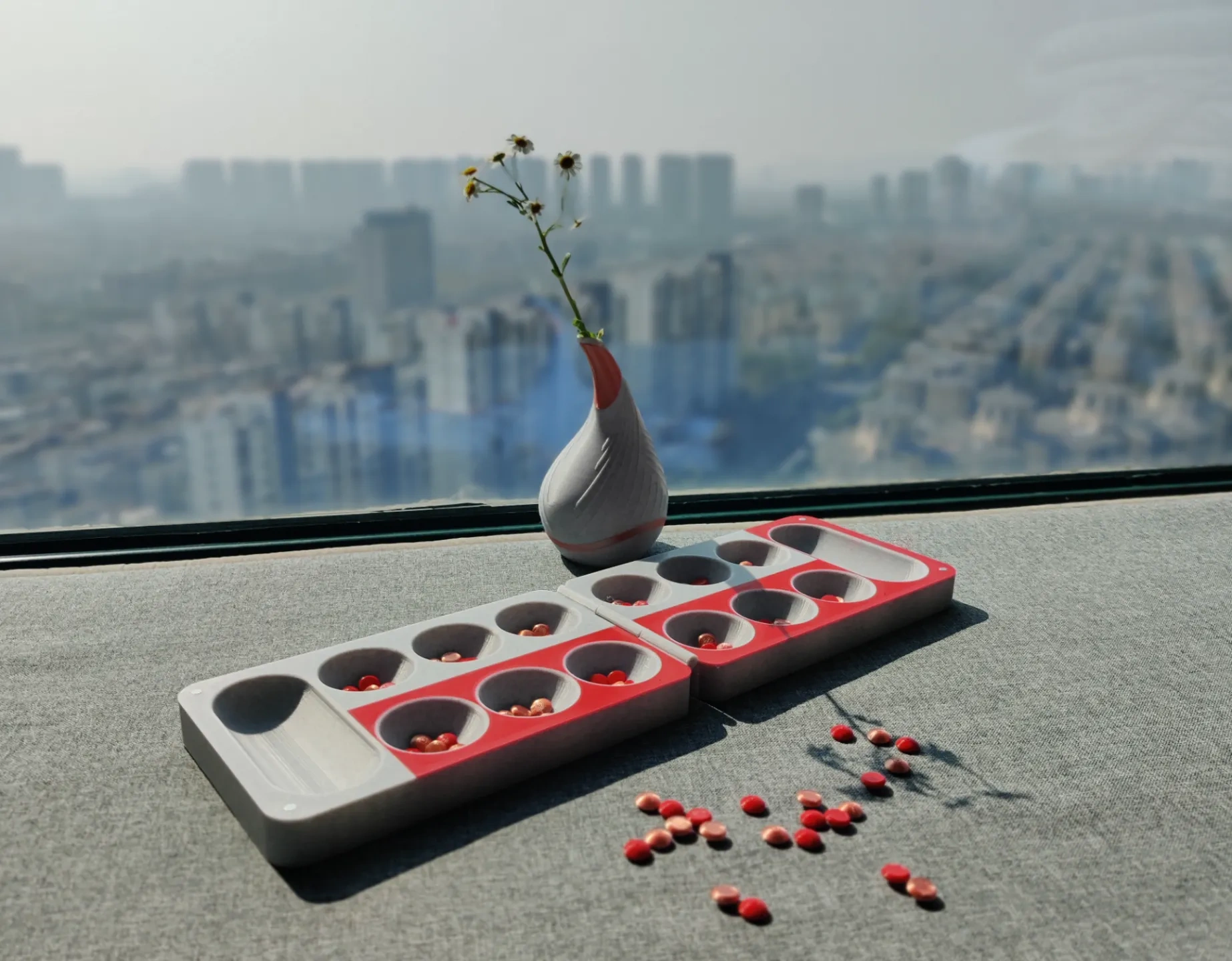 Mancala (also known as African Chess or Sowing Chess) by 傍眼探花 ...