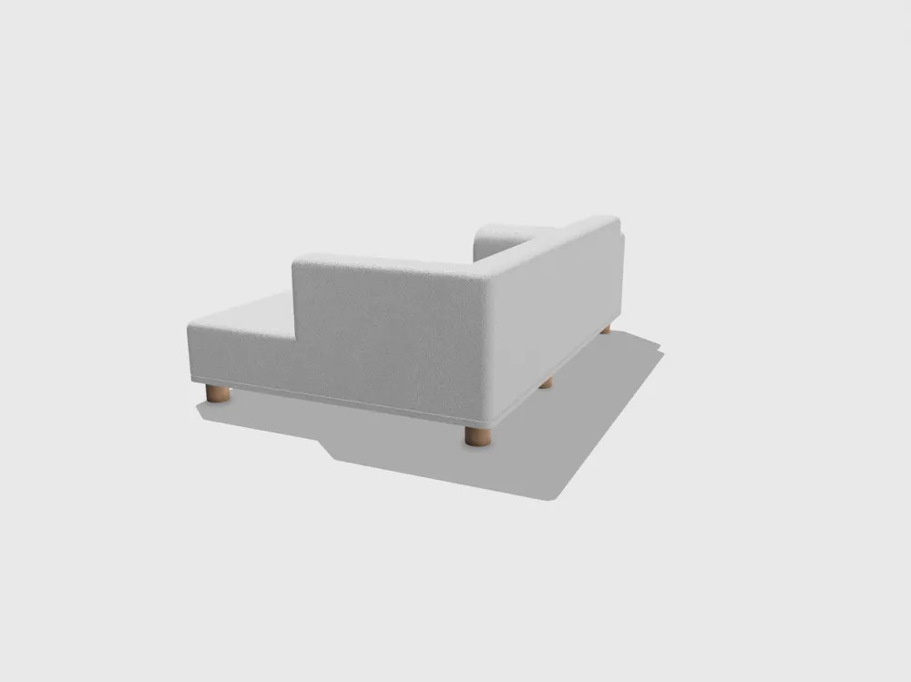 Miniature corner sofa for doll house by s0hm - MakerWorld