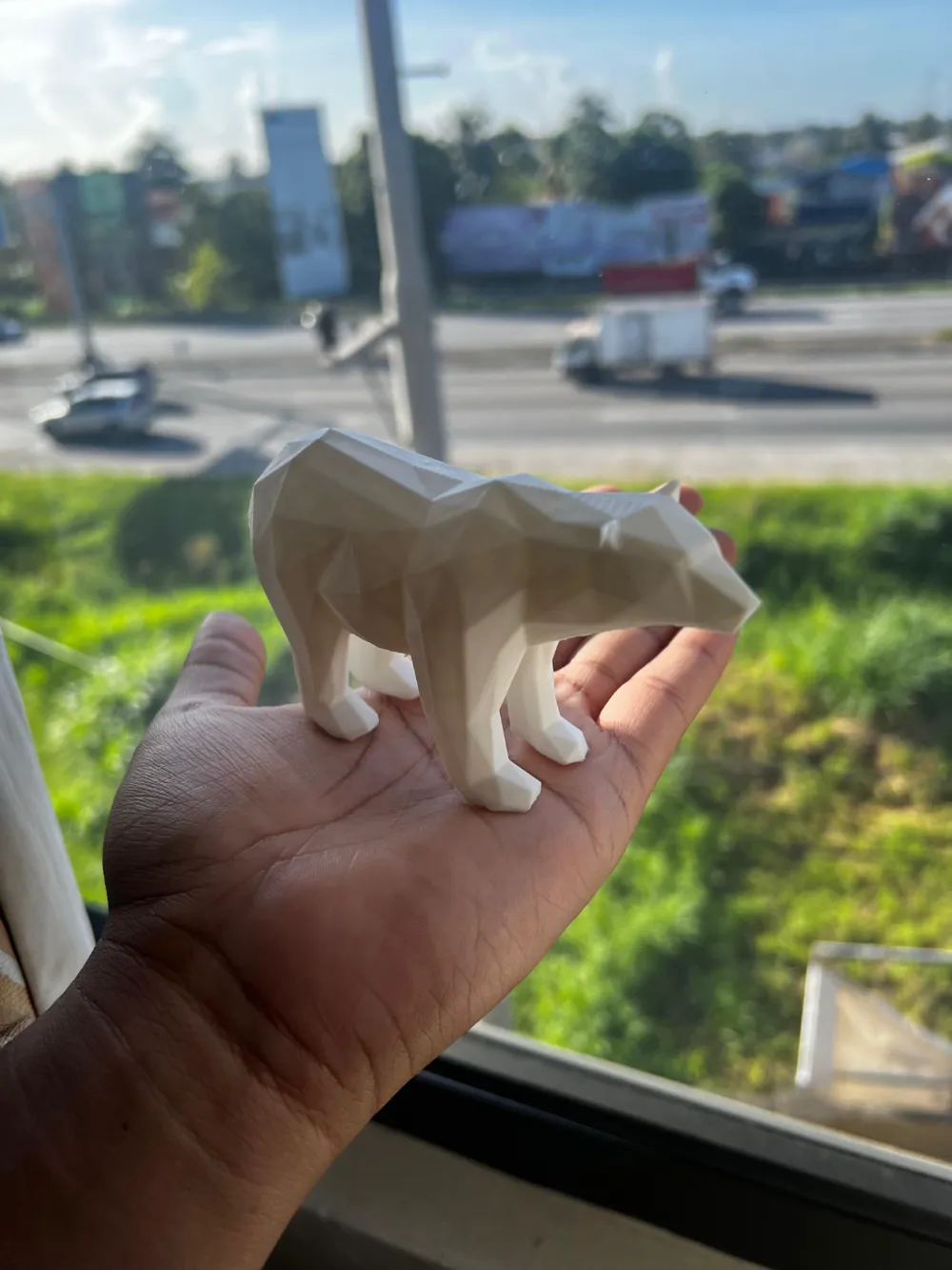 Low Poly Polar Bear by 3D Printing Home - MakerWorld