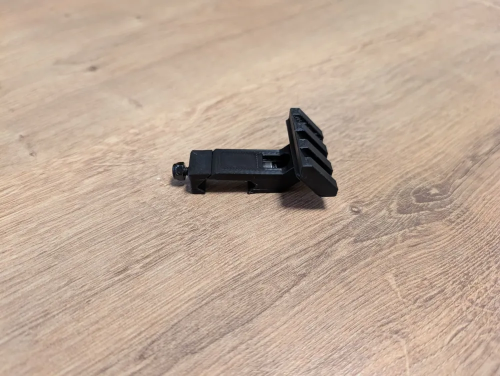 Canted Rail Mount - Free 3D Print Model - MakerWorld