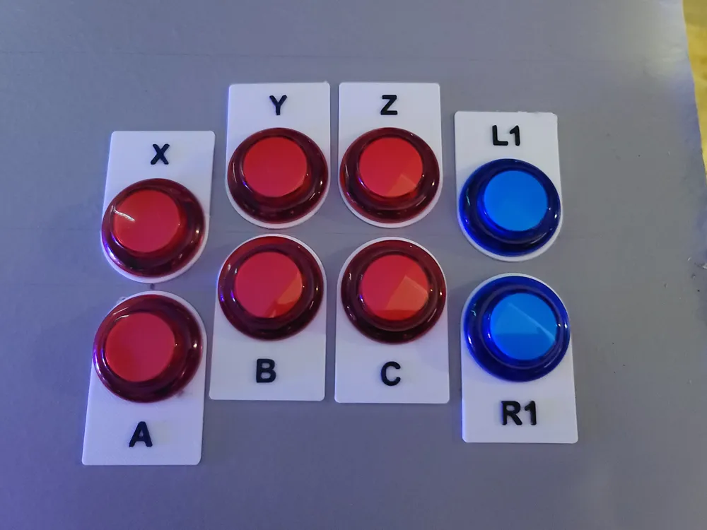 Arcade and Pinball Button Labels by DopaJohn MakerWorld: Download Free ...