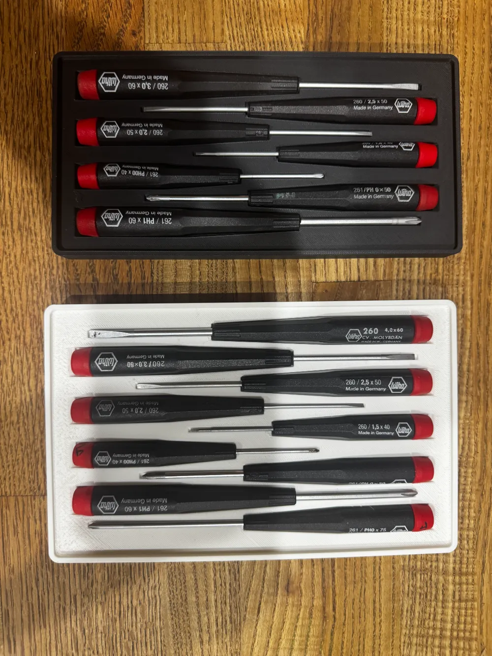 Gridfinity 3x5 for Wiha 7 and 9pc Screwdrivers by JV3D MakerWorld: Download Free 3D Models