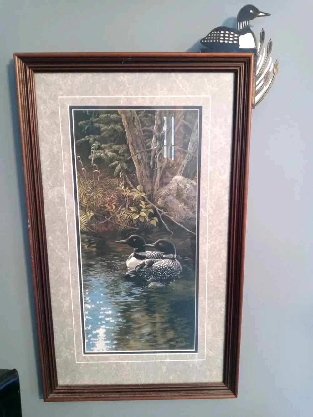 Loon and Reeds & Cattails Door Corner Decor by ...