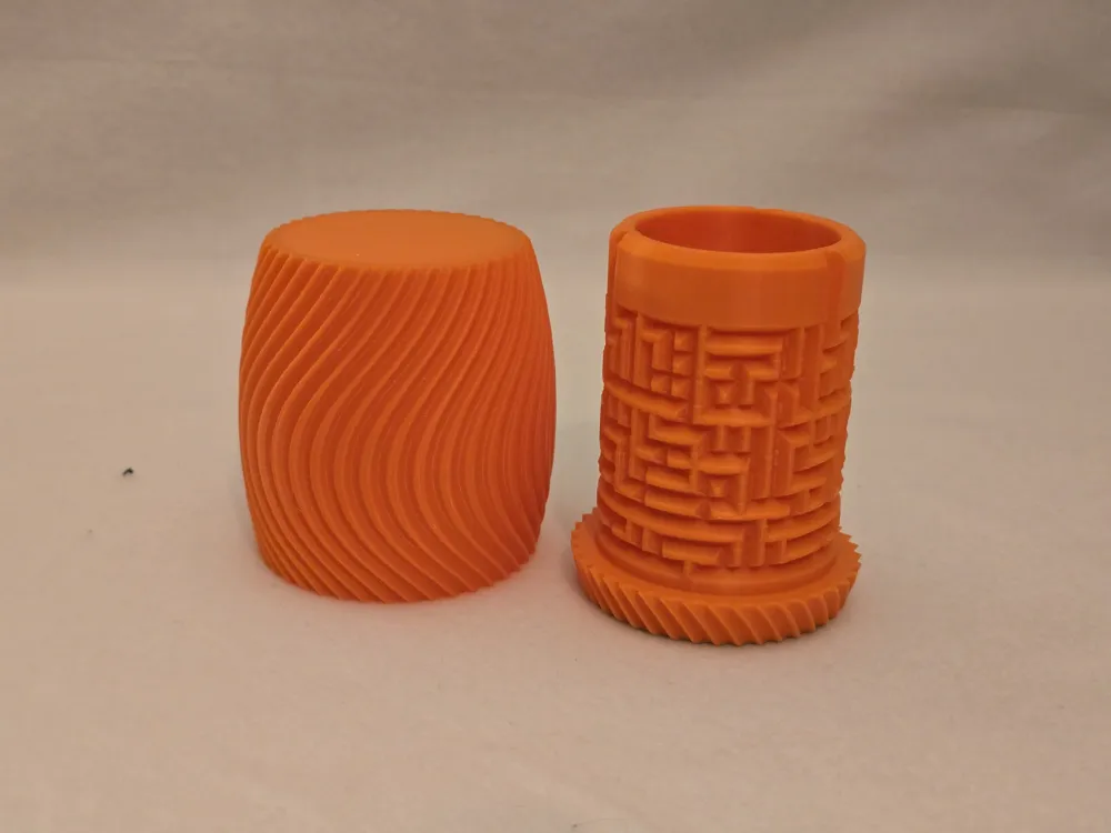 3D Maze Puzzle Box & Gift Container - Barrel Style - Free 3D Print ...
