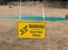 Warning Electric Fence Sign with Hanger Holes - Free 3D Print Model ...