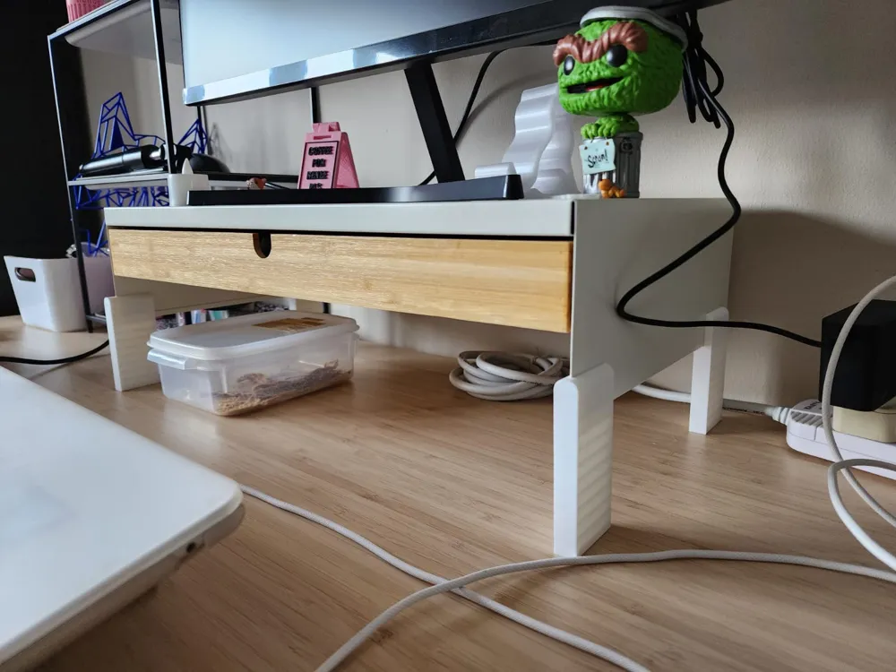 Leg Raisers for Ikea Elloven Monitor Stand by InHim MakerWorld: Download Free 3D Models