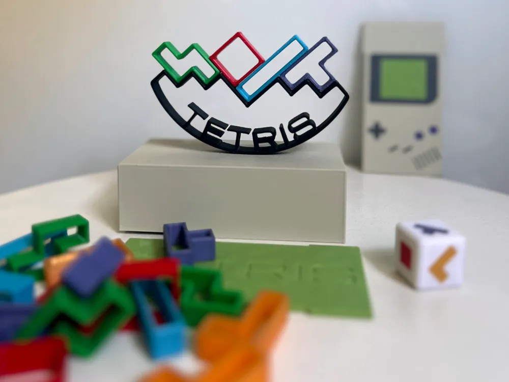 Travel size Tetris Balance Game by Liuk MakerWorld: Download Free 3D Models
