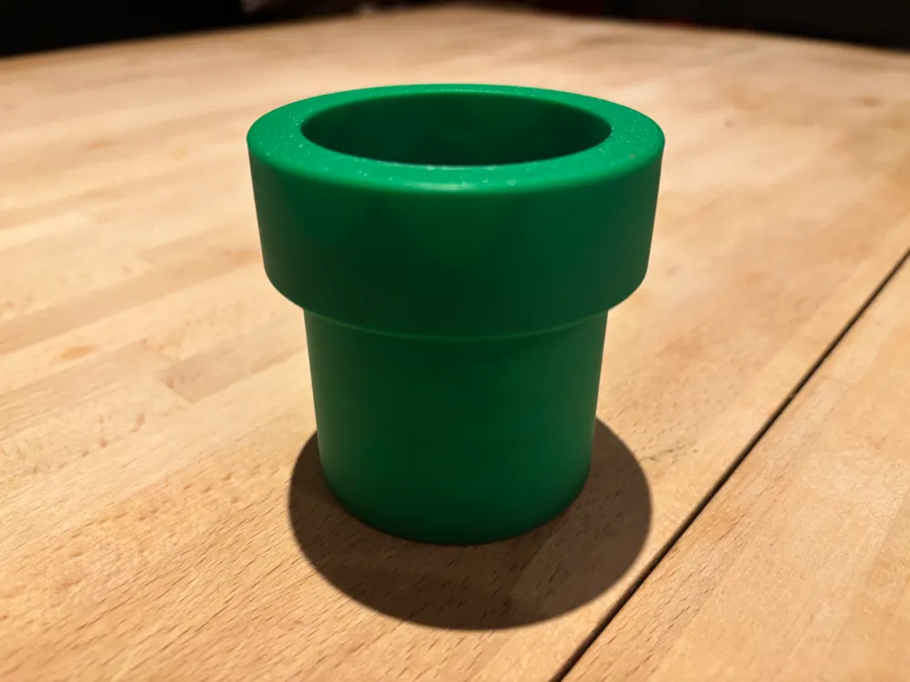 Super Mario Bros. Pipe Pot by James Wilkes - MakerWorld