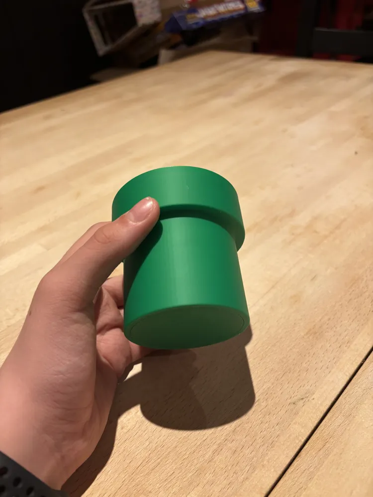 Maceta de tubería de Super Mario Bros. por James Wilkes MakerWorld ...