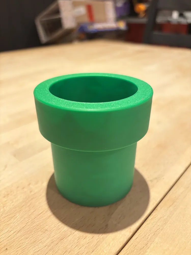 Super Mario Bros. Pipe Pot by James Wilkes - MakerWorld