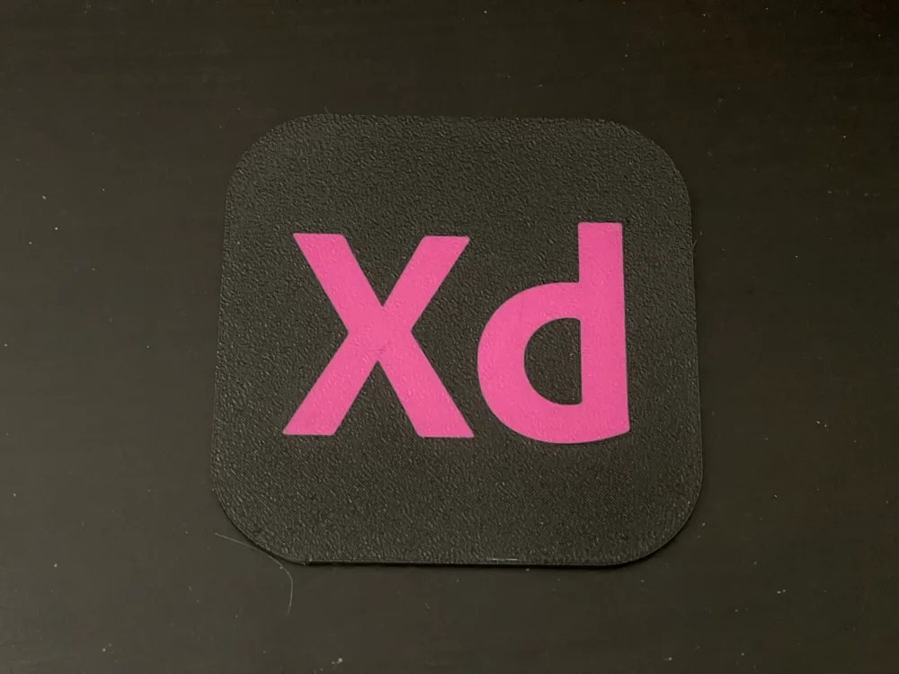 XD - Adobe App Icon Coaster by MalcTheOracle - MakerWorld