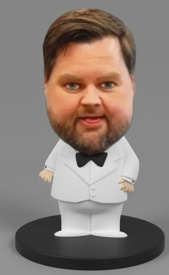 JD Vance - Southpark Mini Figure! - Free 3D Print Model - MakerWorld