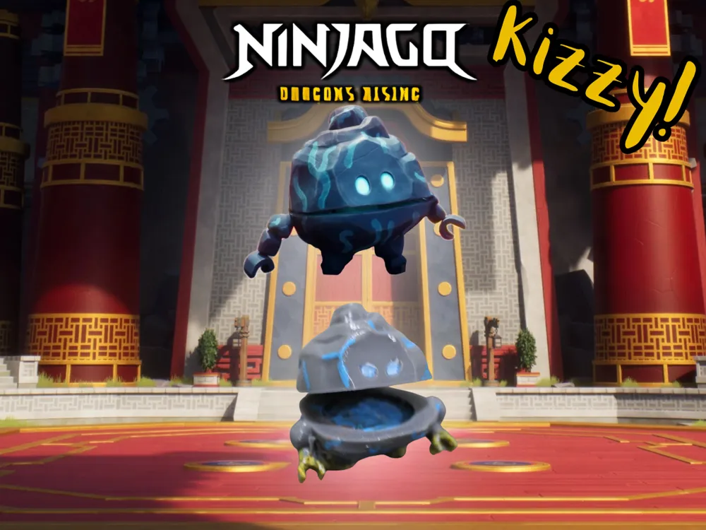 NINJAGO Tides V3 Kizzy the Water Tide! - Free 3D Print Model - MakerWorld