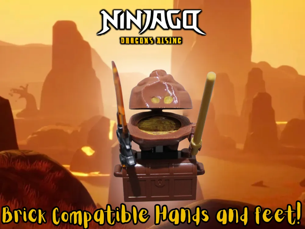NINJAGO Tides V3 Kizzy the Water Tide! - Free 3D Print Model - MakerWorld