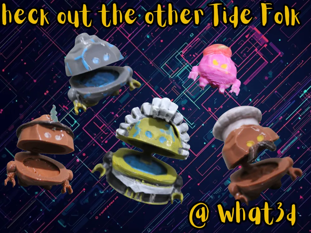 NINJAGO Tides V3 Kizzy the Water Tide! - Free 3D Print Model - MakerWorld
