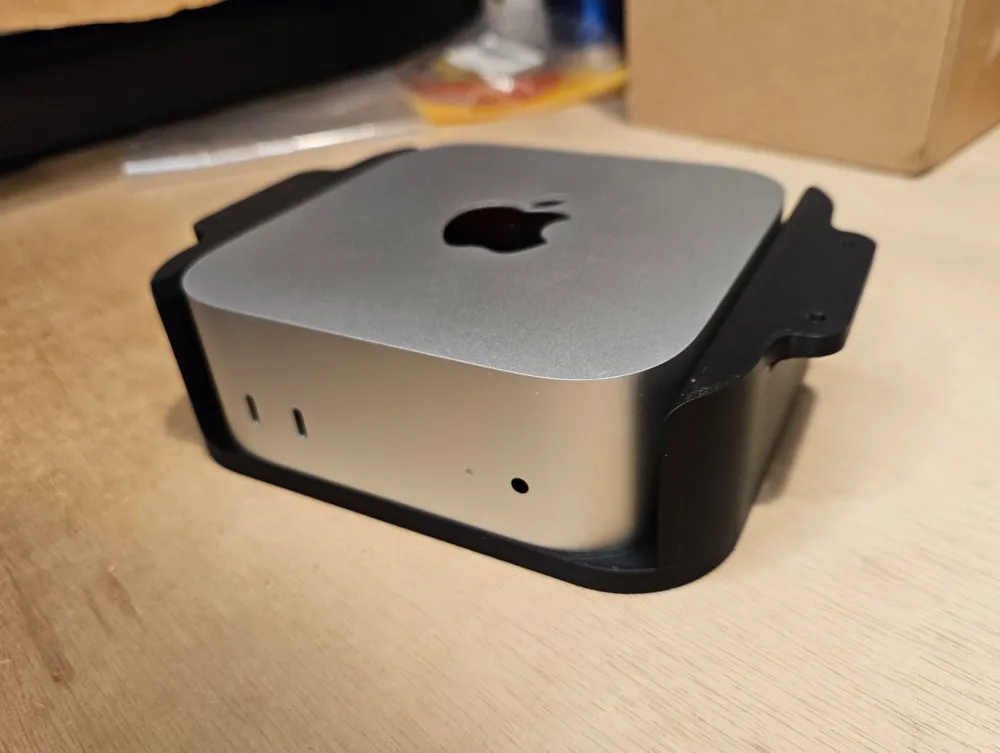 Mac Mini M4 2024 Wall Mount by Ocular Dynamic - MakerWorld