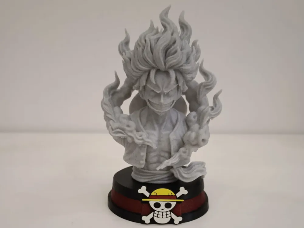 Luffy Gear 5 Bust - One Piece Joyboy - Free 3D Print Model - MakerWorld