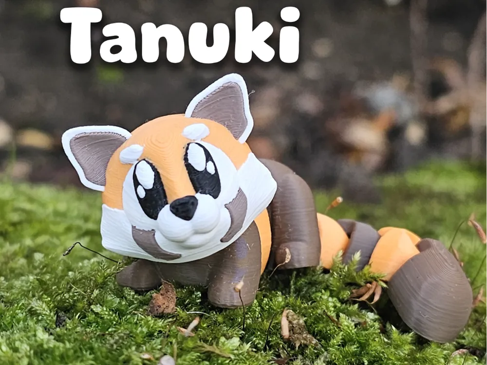 Red panda Flexi Toy Free - Free 3D Print Model - MakerWorld