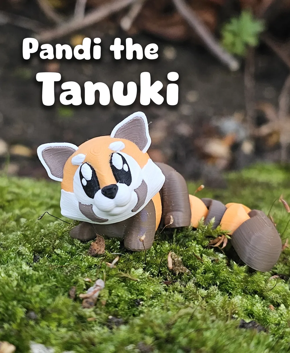 Red panda Flexi Toy Free - Free 3D Print Model - MakerWorld