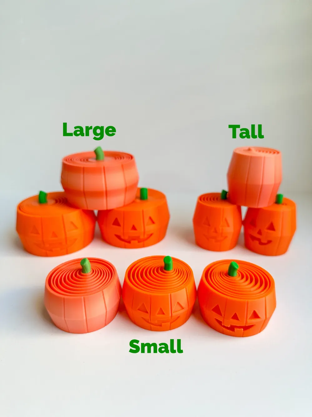 Small Pumpkin Layered Fidget (3 Styles) by 3DPmom MakerWorld: Download ...