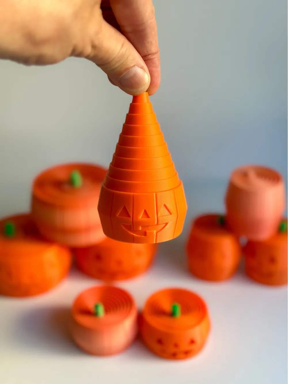 Small Pumpkin Layered Fidget (3 Styles) by 3DPmom MakerWorld: Download ...