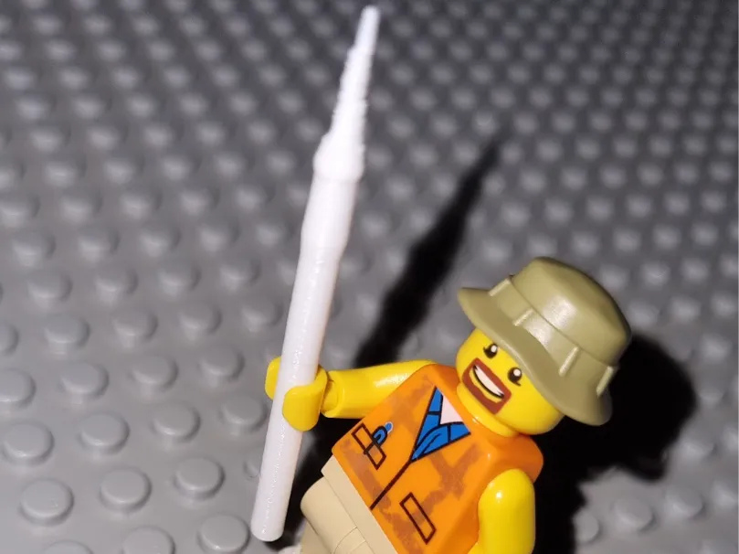 Legos spear - Free 3D Print Model - MakerWorld