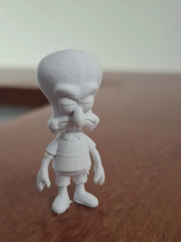 Squidward – Stylized Cartoon - Free 3D Print Model - MakerWorld