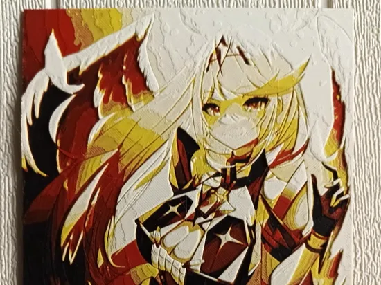 Mythra (Xenoblade Chronicles 2) - HueForge by Garder3D - MakerWorld