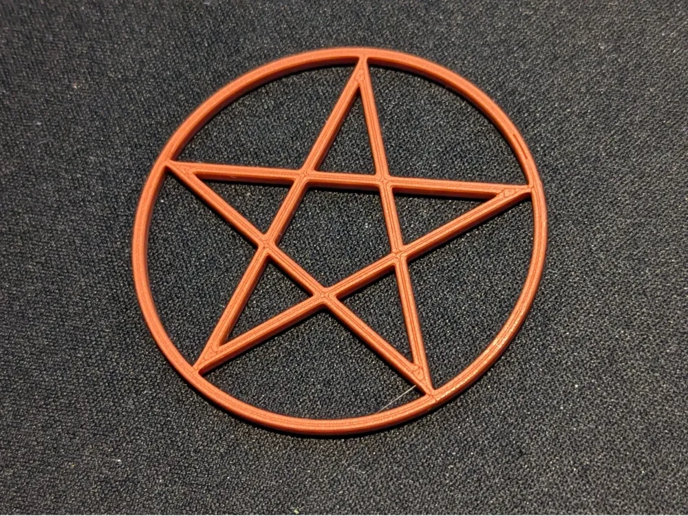 It's a Pentagram - Free 3D Print Model - MakerWorld