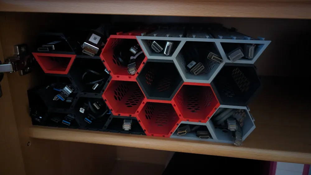 Modular Cable Storage by kellervater - MakerWorld