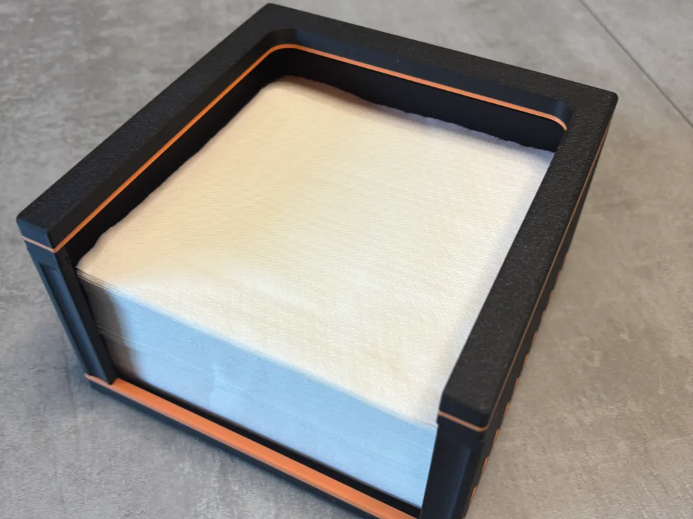 Paper napkin holder by CarloM - MakerWorld