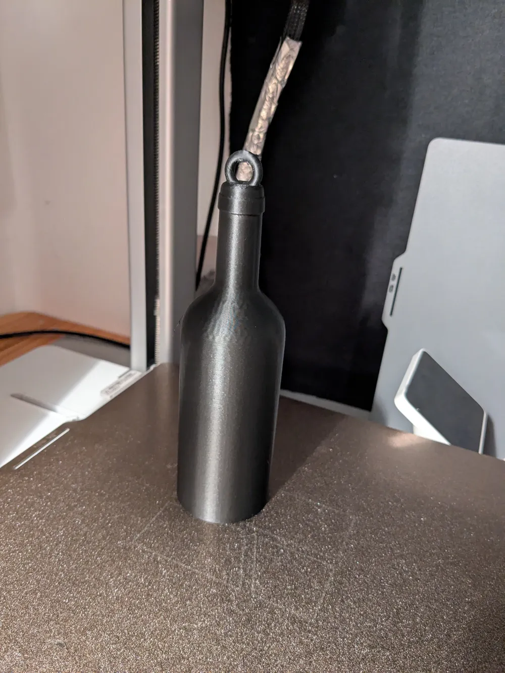 Helium balloon weight - 200g - wine bottle - Free 3D Print Model ...