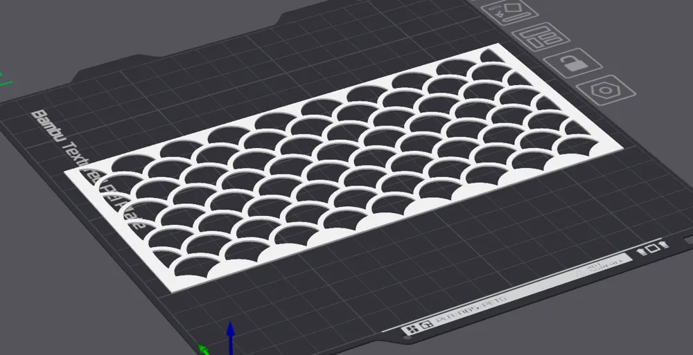 Mermaid Scale Makeup Stencil - Free 3D Print Model - MakerWorld