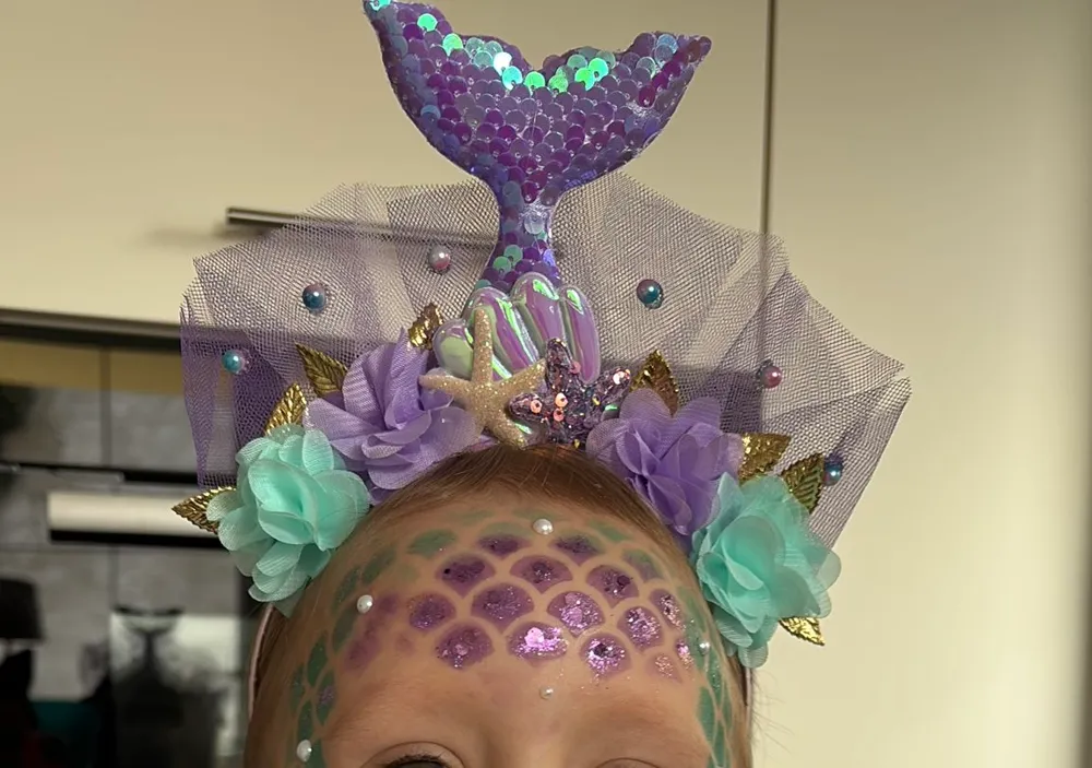 Mermaid Scale Makeup Stencil - Free 3D Print Model - MakerWorld