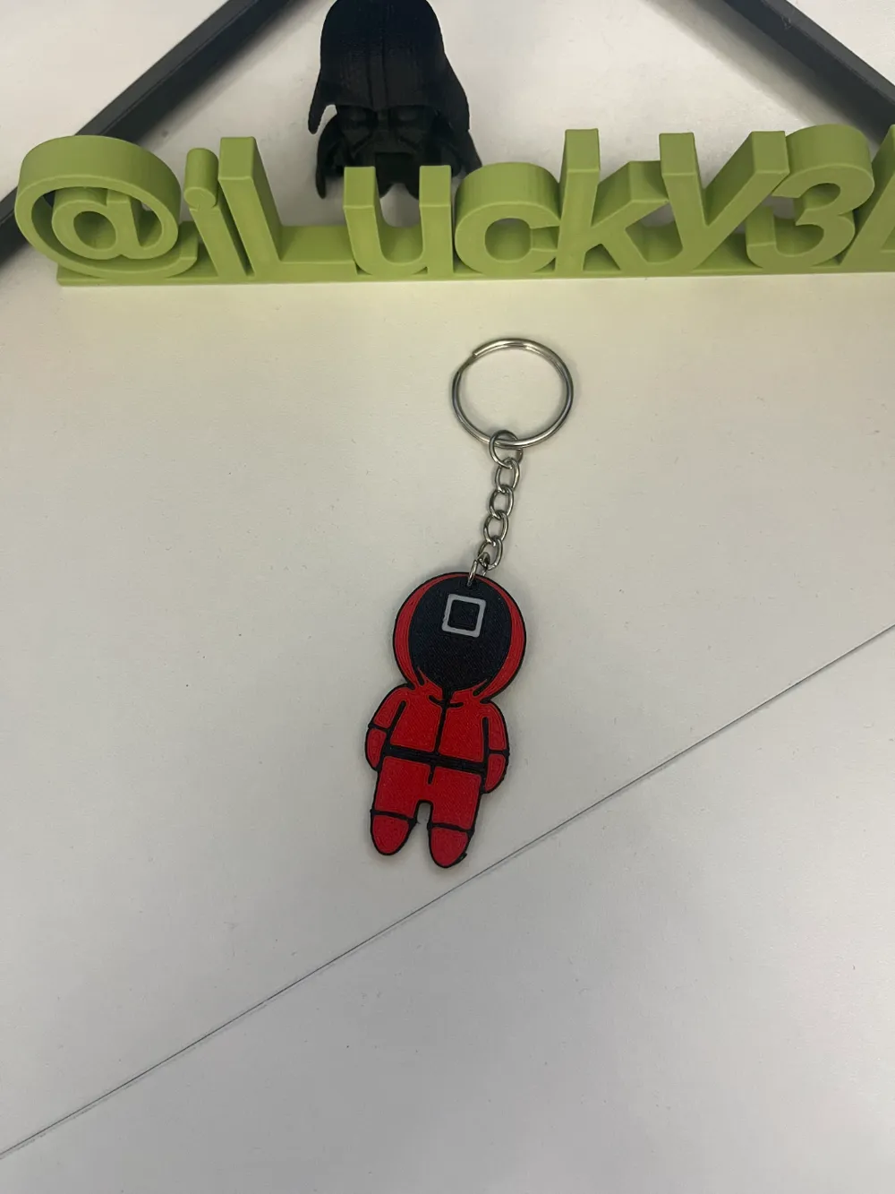 Squid Game Pink Guard - Square by iLucky3D - MakerWorld