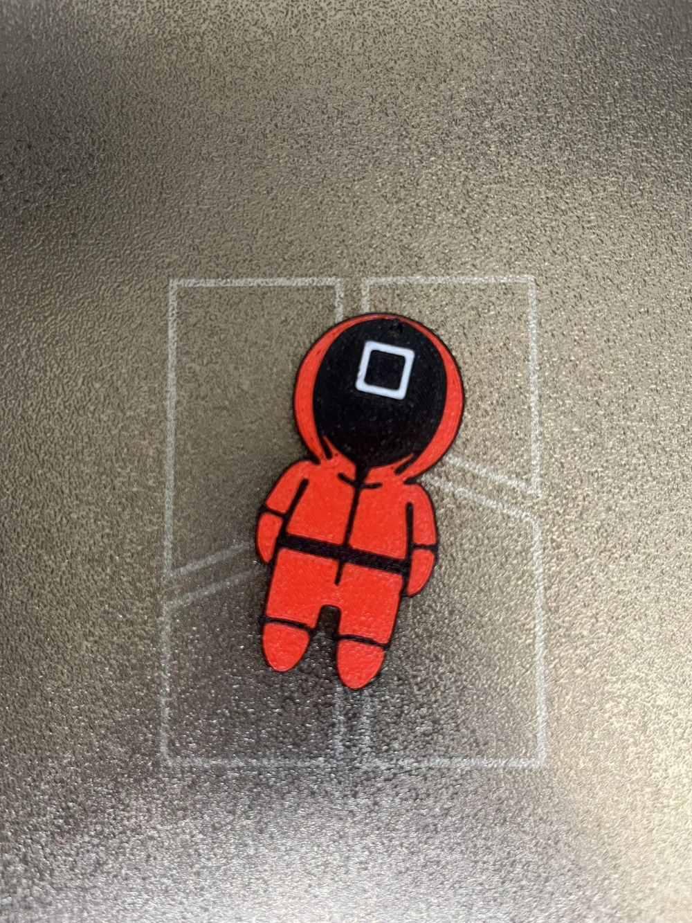 Squid Game Pink Guard - Square by iLucky3D - MakerWorld