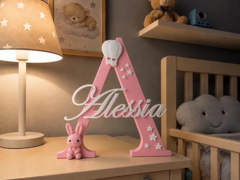 Customizable Decorative Letters - Free 3D Print Model - MakerWorld
