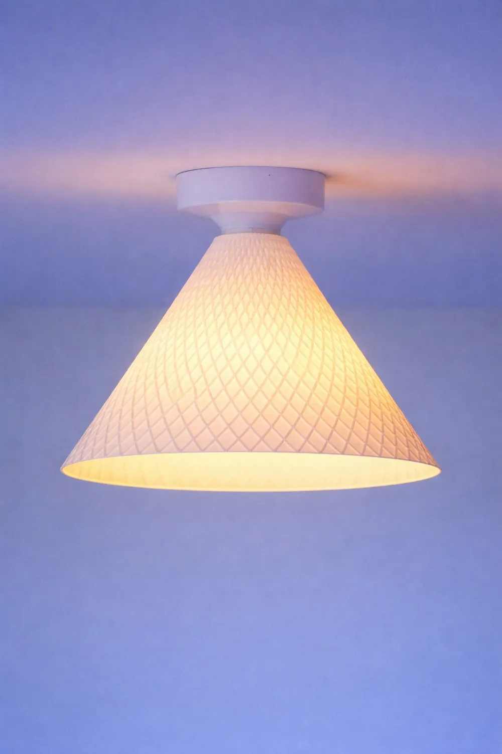 Woven Cone Lampshade - Free 3D Print Model - MakerWorld