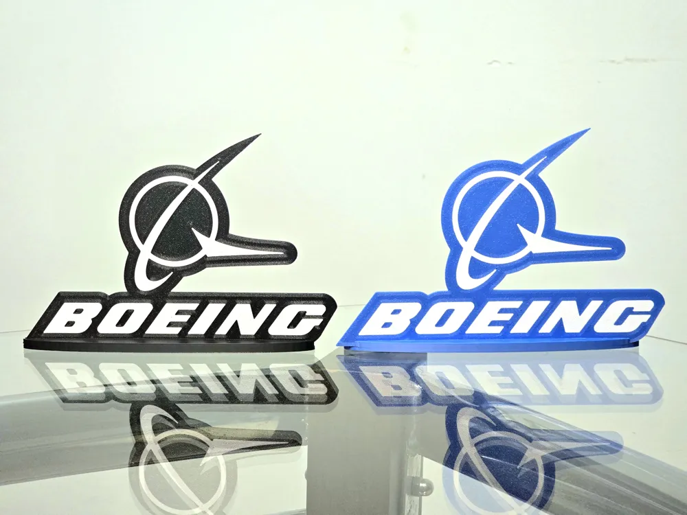 Boeing Logo with base hack. by MadMax the ImpallerMakerWorld: Download ...