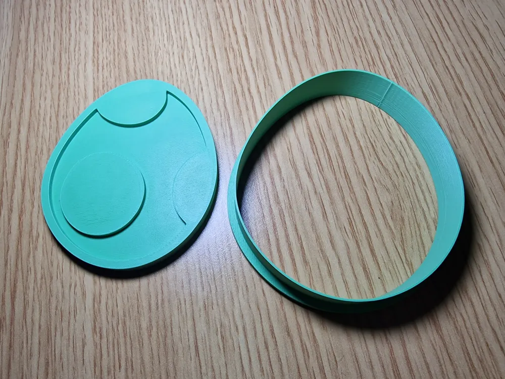 Yoshi Egg Cookie Cutter by 3D Bakery - MakerWorld