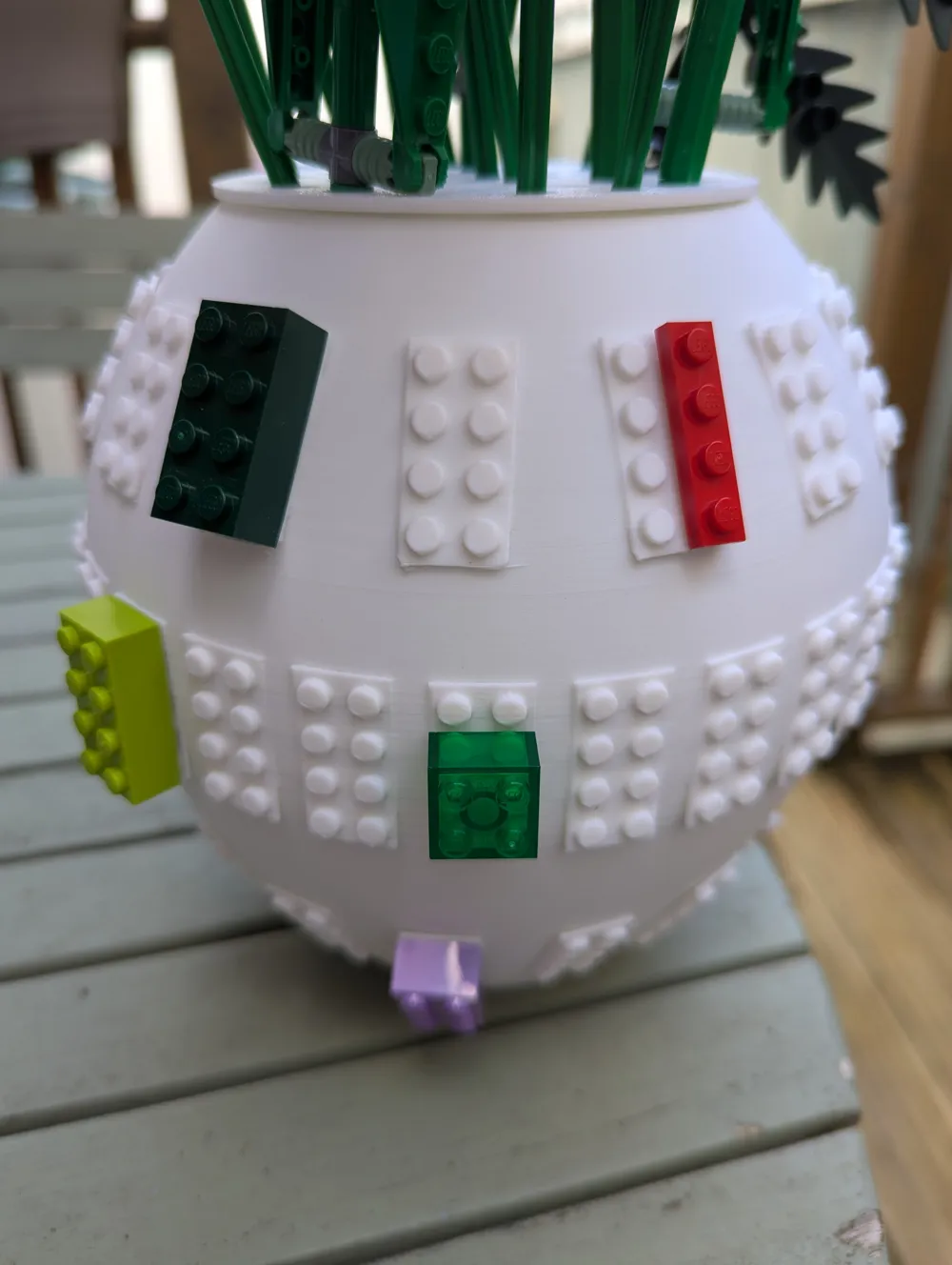 Brick flower bouquet vase (Brick compatible) by mrclem MakerWorld ...