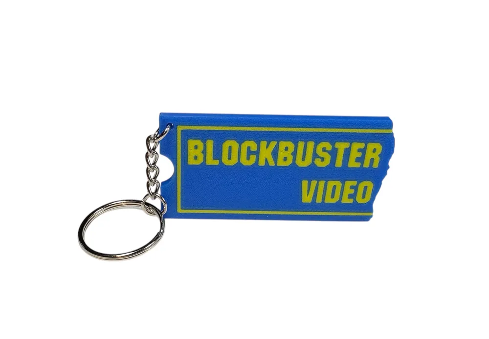 Blockbuster Video Keychain by nfocus design MakerWorld: Download Free ...